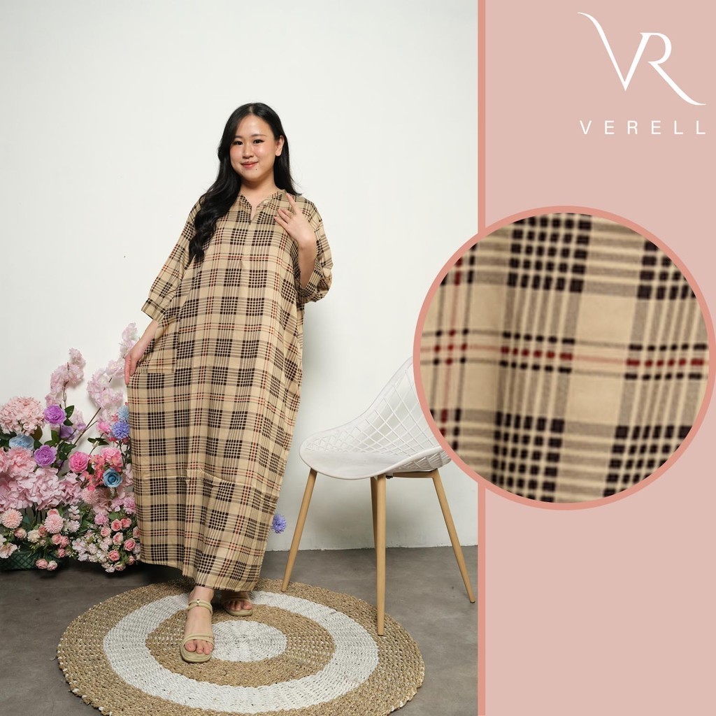Jual daster rayon twill tebal tangan panjang semata kaki verell lembut ...