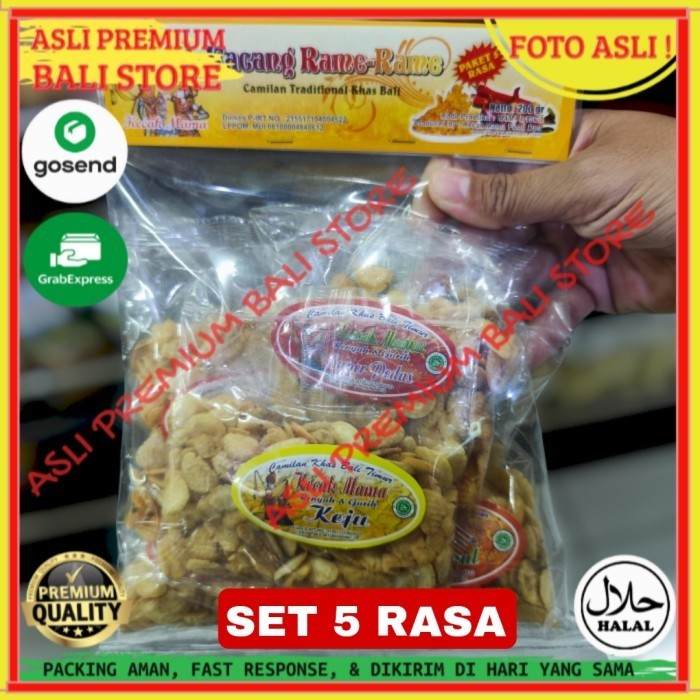 Jual SET 5 OLEH OLEH MAKANAN CEMILAN CAMILAN SNACK KULINER KHAS ASLI ...