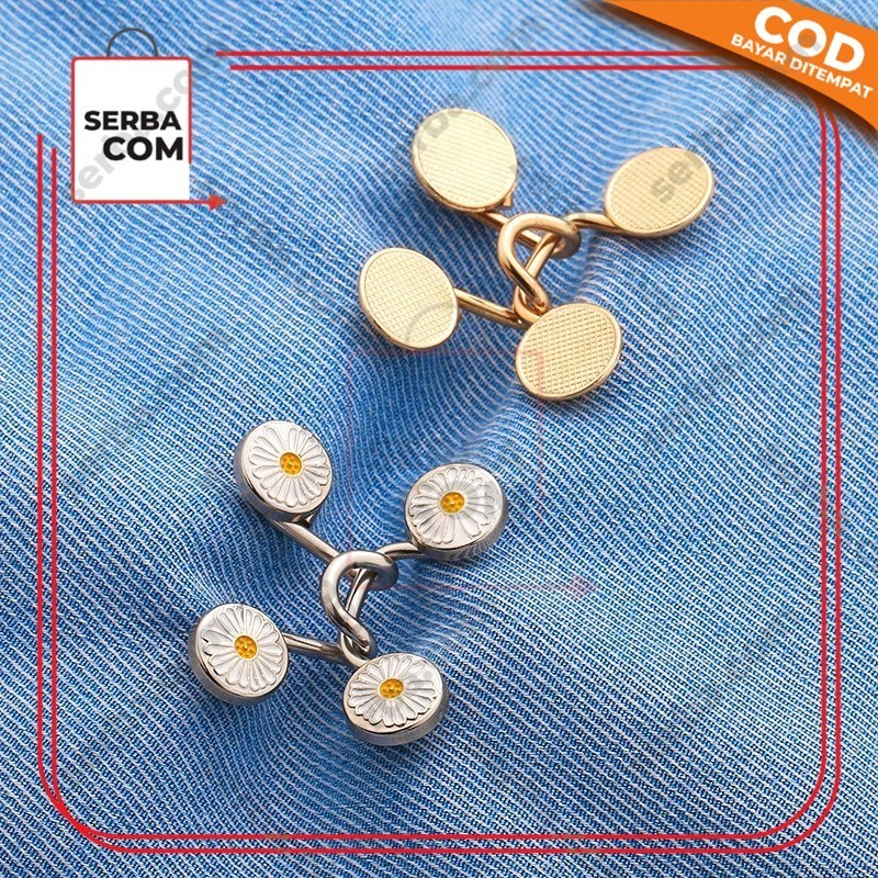 Jual Kancing Jeans Daisy Lepas Pasang Multifungsi / Kait Pengecil ...