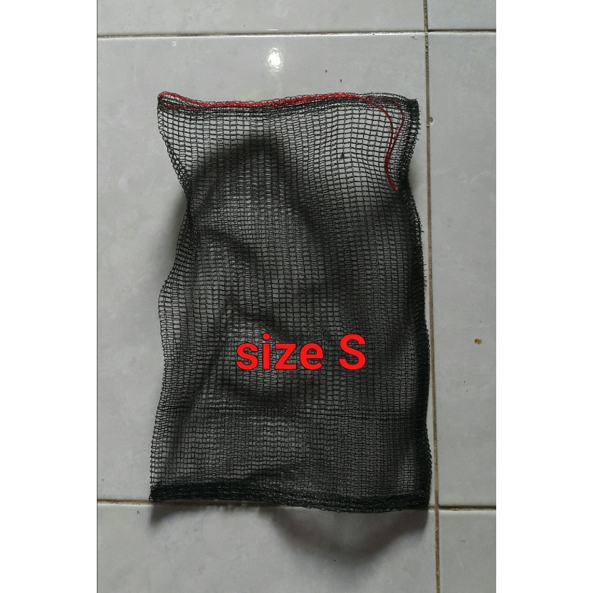 Jual Kantong Waring Size S Filter Aquarium Kolam Ikan | Shopee Indonesia