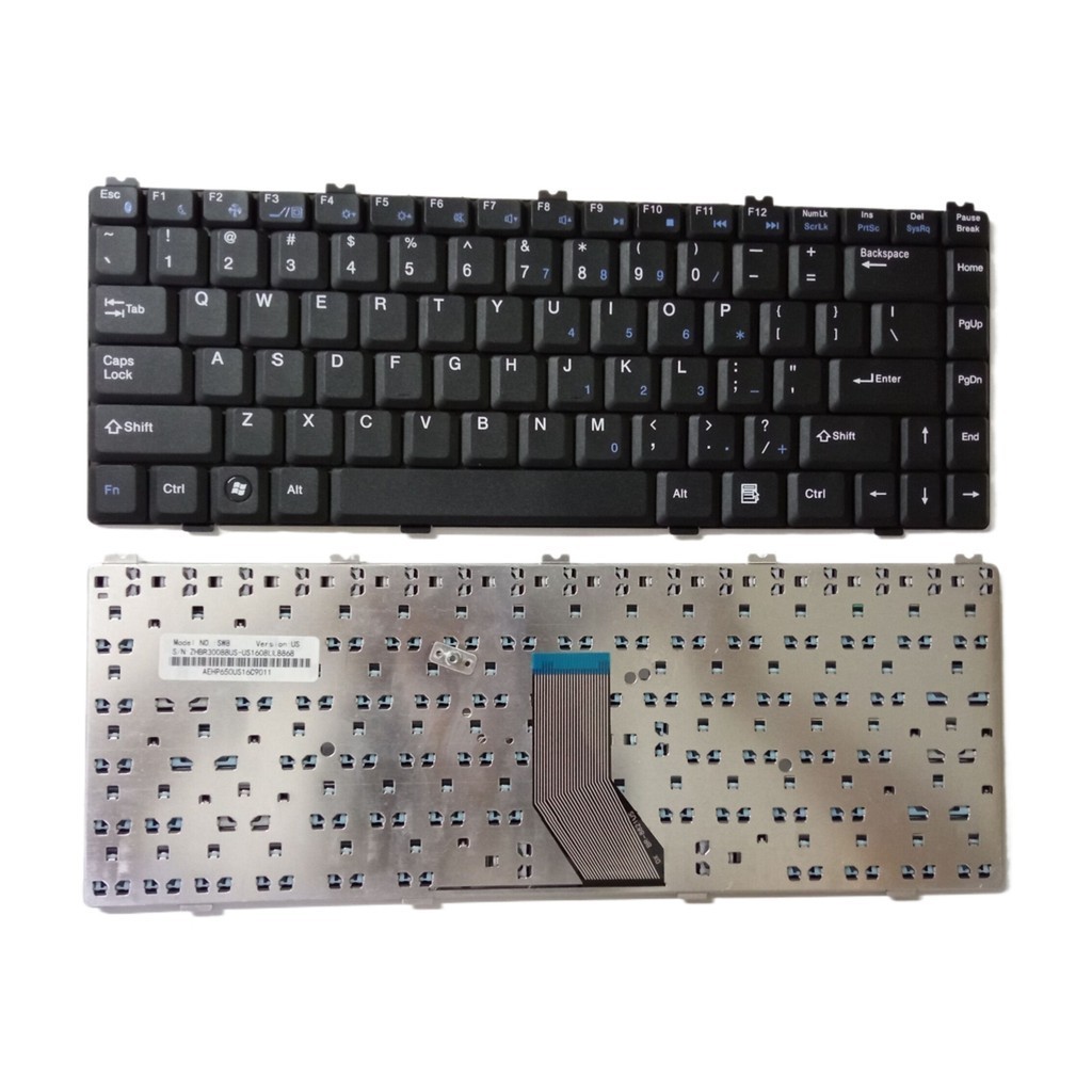 Jual PREORDER New US Laptop Keyboard For HASEE SW8 Haier T621 T628 ...