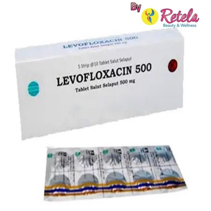 Jual LEVOFLOXACIN 500MG 1 STRIP 10 TABLET | Shopee Indonesia