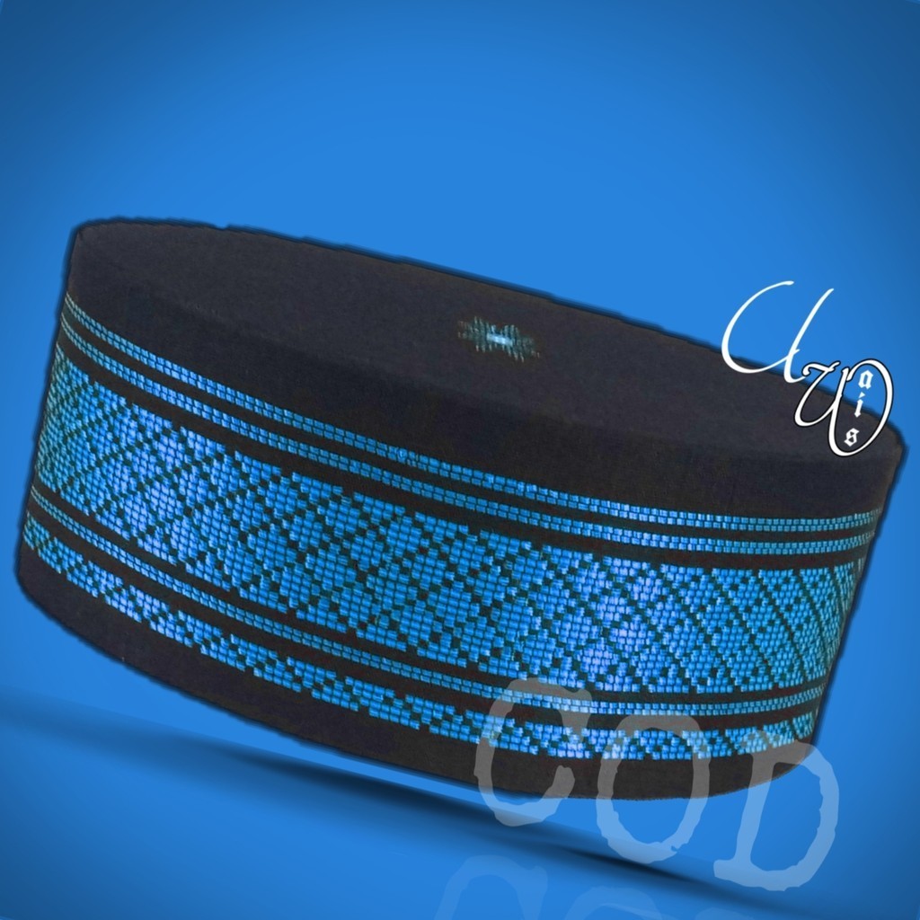 Jual Peci Songket Medan Biru Muda Motif Batu Batu - Sentuhan Tradisi ...