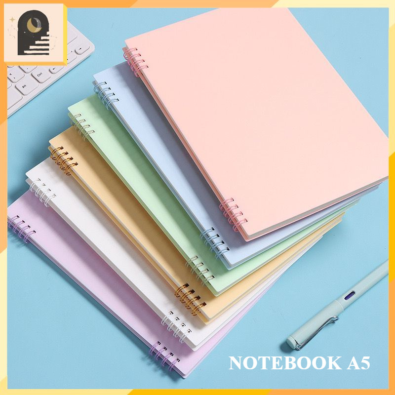 Jual Either.id - Notebook A5 Buku Tulis Spiral Motif Lucu Aesthetic ...