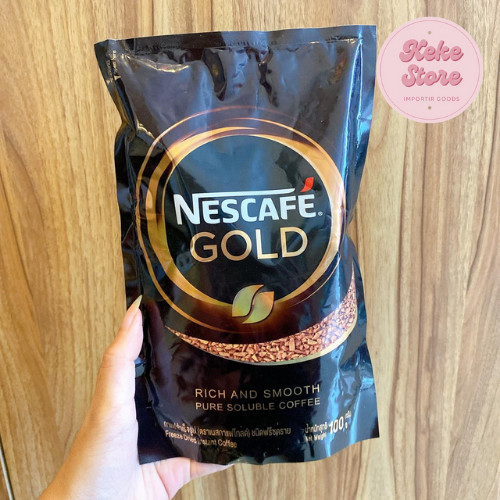 Jual Nescafe Gold Rich & Smooth Pure Soluble Coffee 100g | Shopee Indonesia