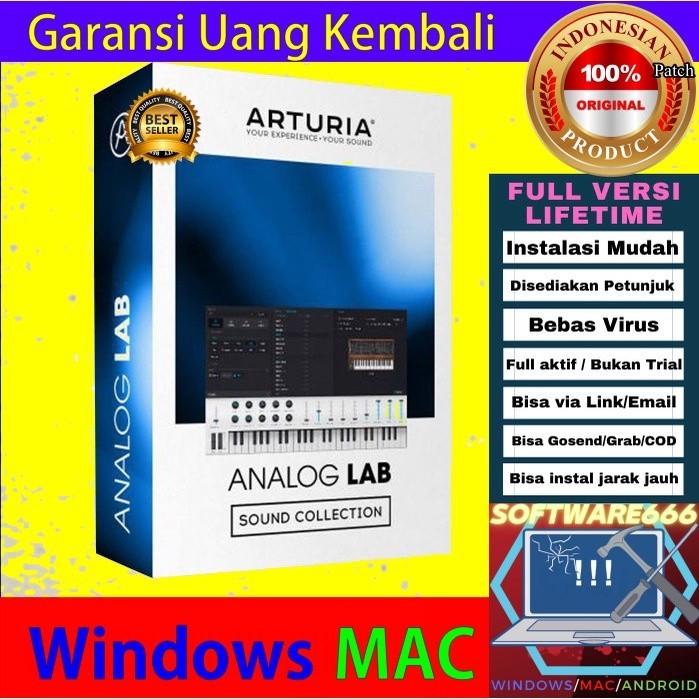Jual Arturia Analog Lab V v5 [WIN] - SOFTWARE - APLIKASI - PC | Shopee Indonesia