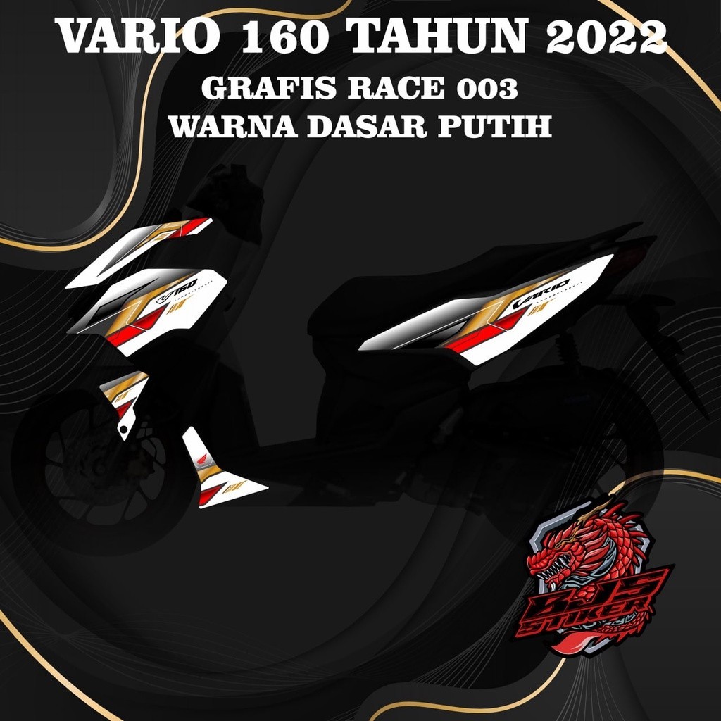 Jual Stiker striping vario 160 - stiker striping list variasi vario 160 ...