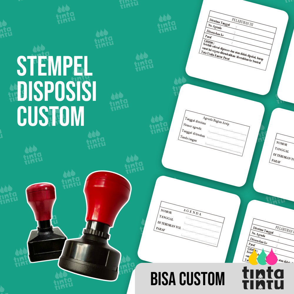 Jual Stempel Disposisi Custom | Shopee Indonesia