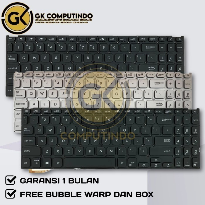 Jual Keyboard Asus Vivobook A509F A509FA A509FB A509FJ A509FL A509UB ...