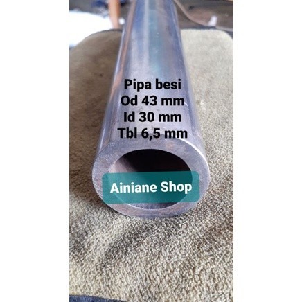 Jual Pipa Besi Od 43 mm / Id 30 mm Tebal 6,5 mm Panjang 20 cm | Shopee ...