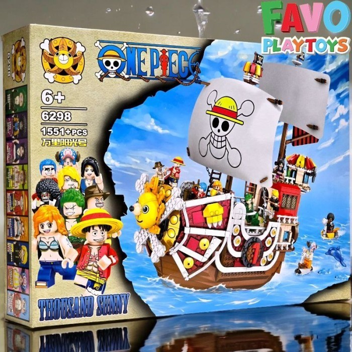 Jual SHENG YUAN SY6298 BLOCKS Mainan Bricks One Piece Thousand Sunny ...