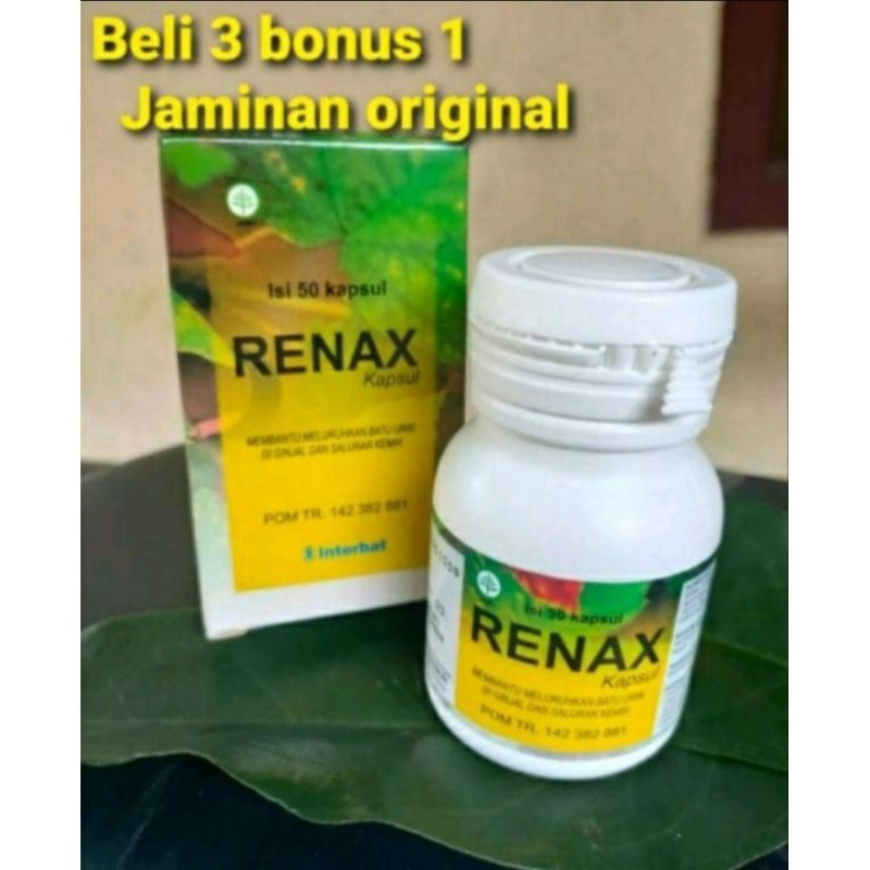 Jual Renax Kapsul Original Renax Asli 100% Original Obat Cegat & Atasi ...
