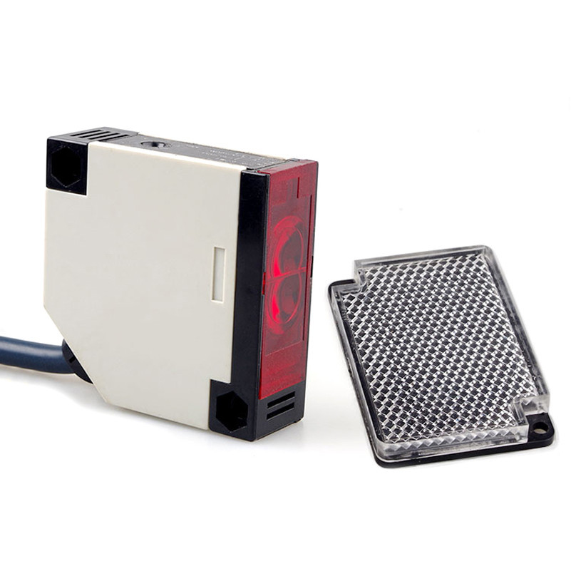 Jual E3JK-R4M2 DC12-24V / AC90-240V Retroreflective photoelectric ...