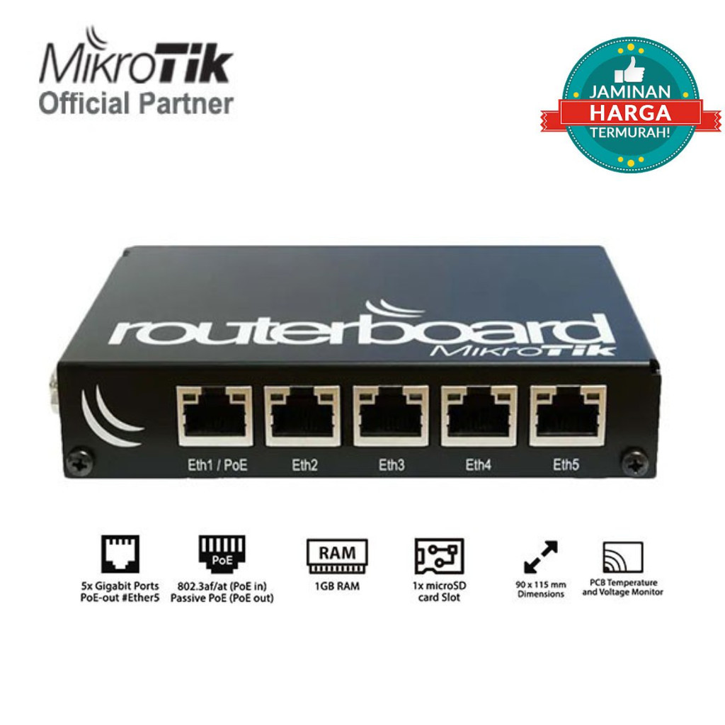 Jual MikroTik RB 450 Gx4 RB450Gx4 | Shopee Indonesia