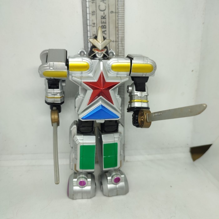 Jual Action Figure 5' Power Rangers Zeo Bandai 1996 Super Zeo Megazord ...