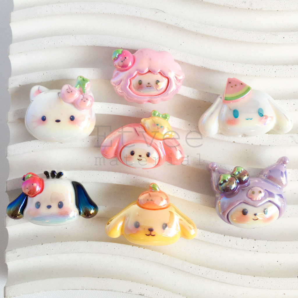 Jual Mote manik UV bead Sanrio Head buah | Shopee Indonesia