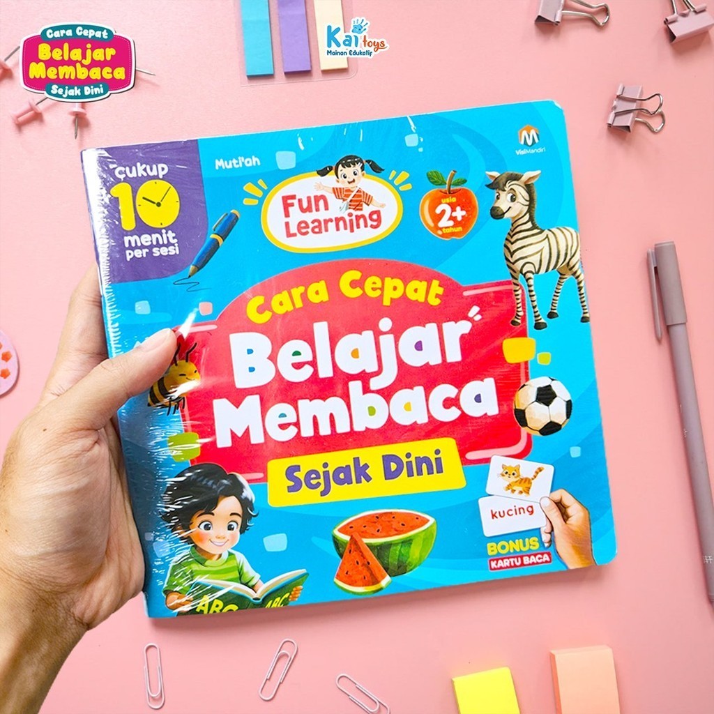 Jual Fun Learning Cara Cepat Belajar Membaca Sejak Dini / Buku Belajar ...