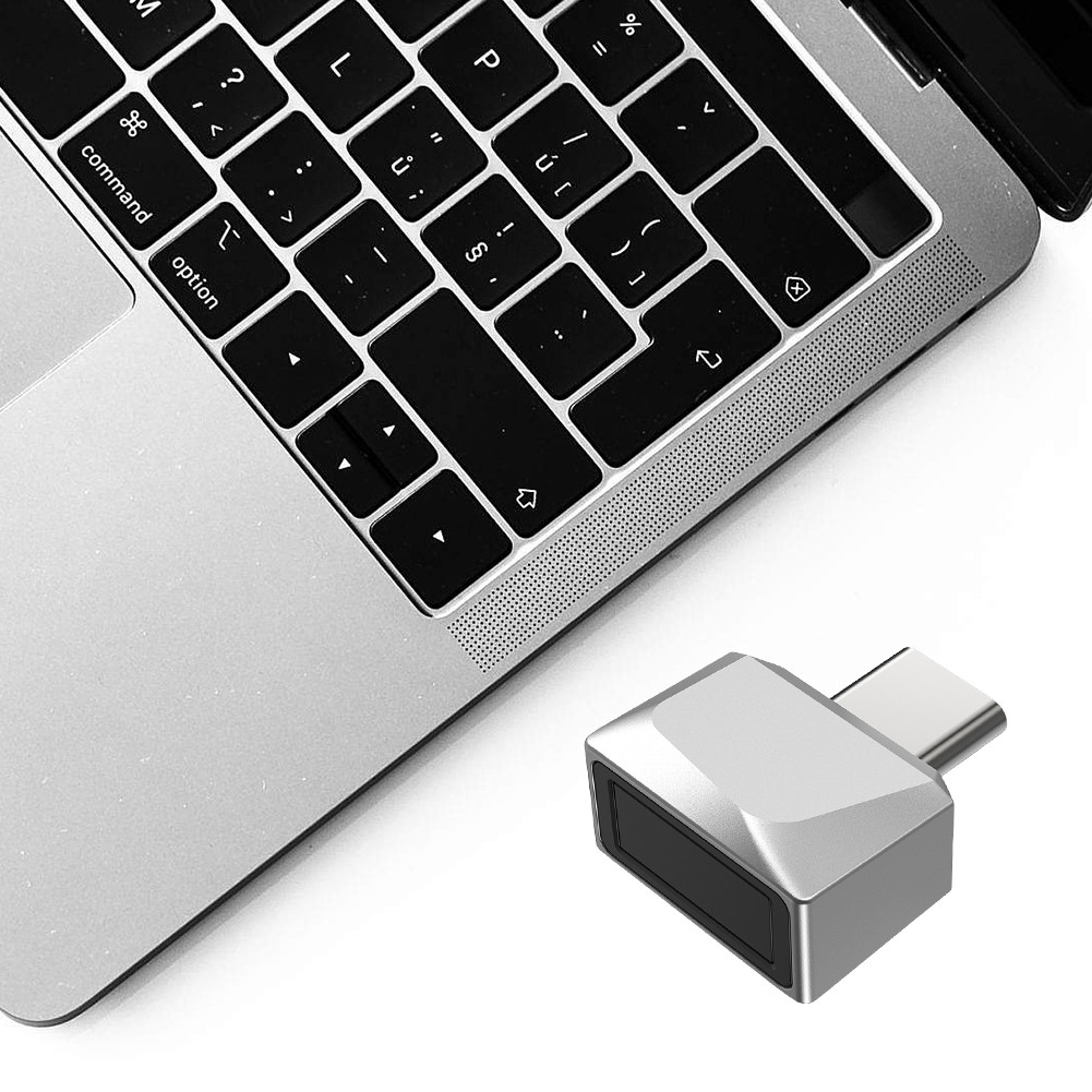 Jual USB Fingerprint Key Reader Biometric Mini Security Key Dongle ...