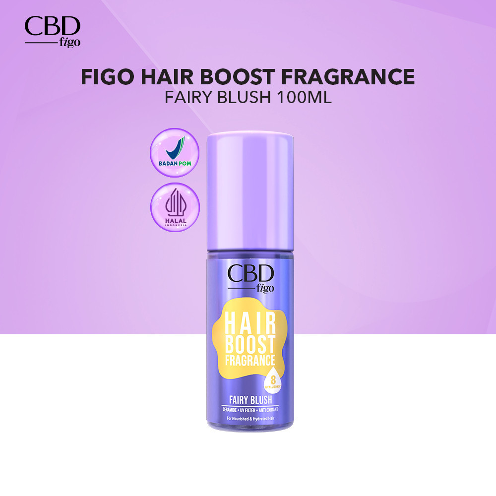 Jual CBD Figo Hair Boost Fragrance - Fairy Blush 100ml | Shopee Indonesia