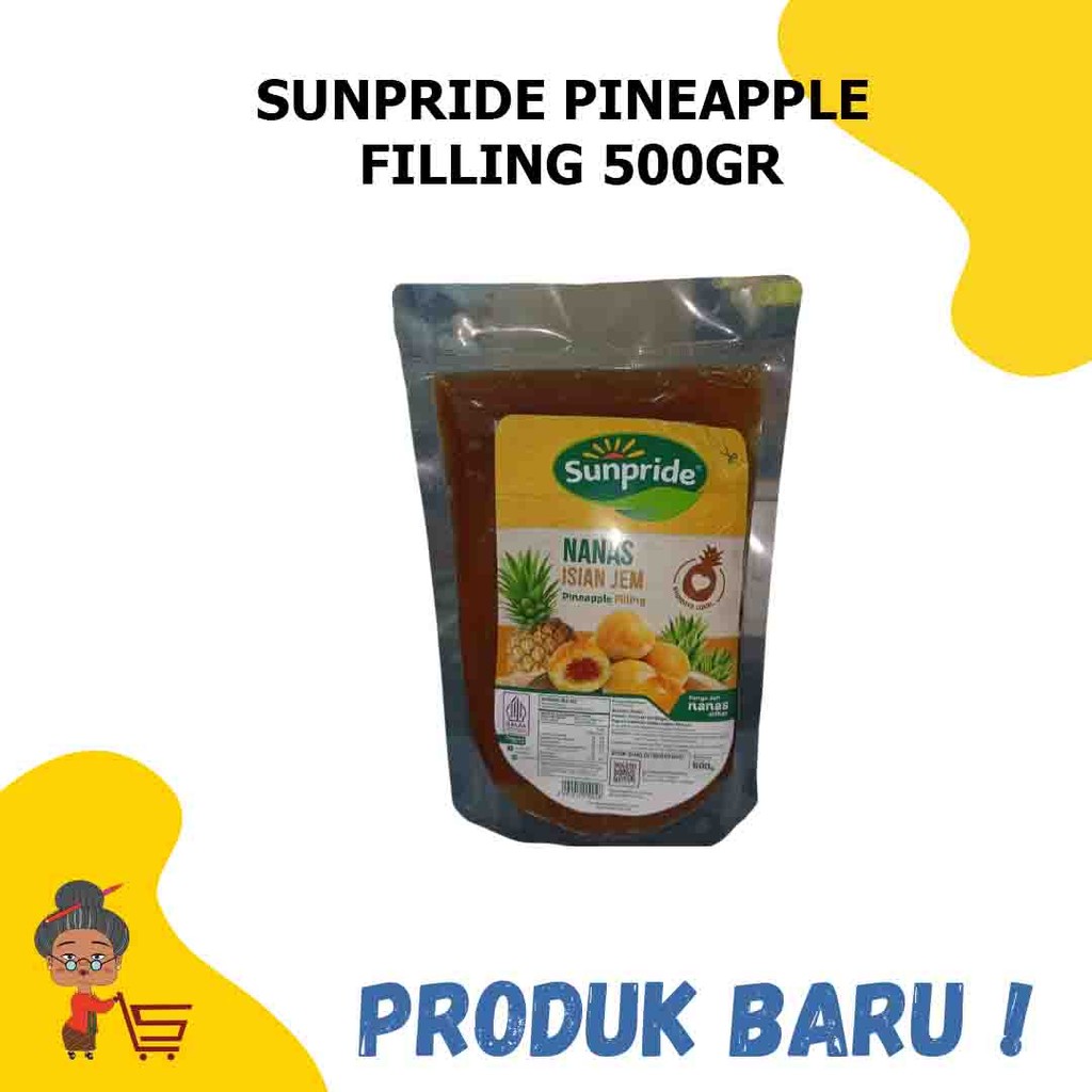 Jual SUNPRIDE PINEAPPLE FILLING 500GR / SUNPRIDE PINEAPPLE FILLING ...