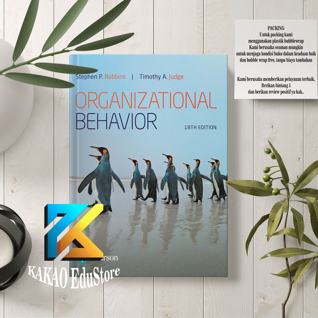 Jual Organizational Behavior, 18TH Edition - Stephen P. Robbins Timothy ...