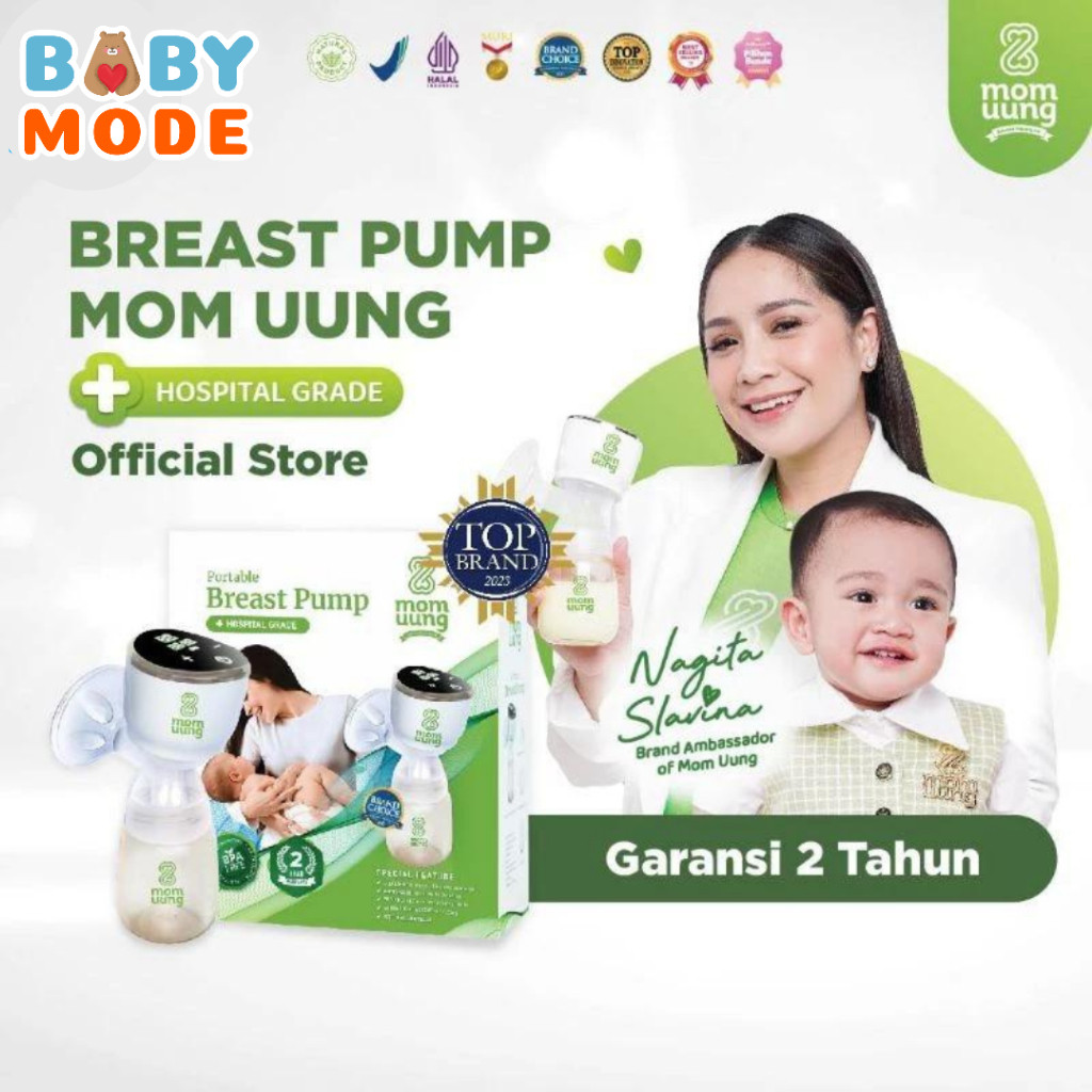 Jual MOM UUNG Alat Pompa Asi Portable Handsfree Breast Pump | Pumping ...