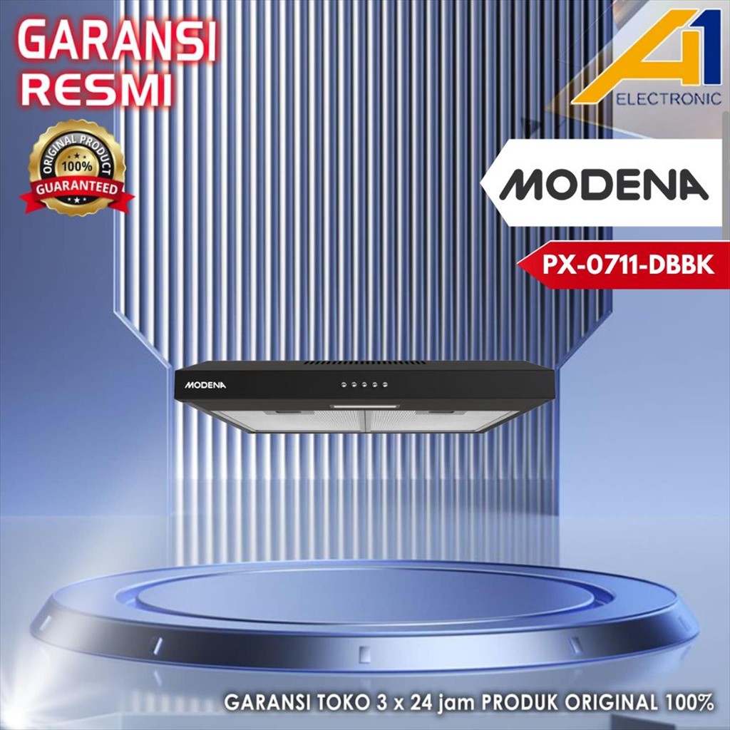 Jual MODENA Cooker Hood PX 0711 DBBK / PX0711 DBBK Slim Hood 70 cm ...
