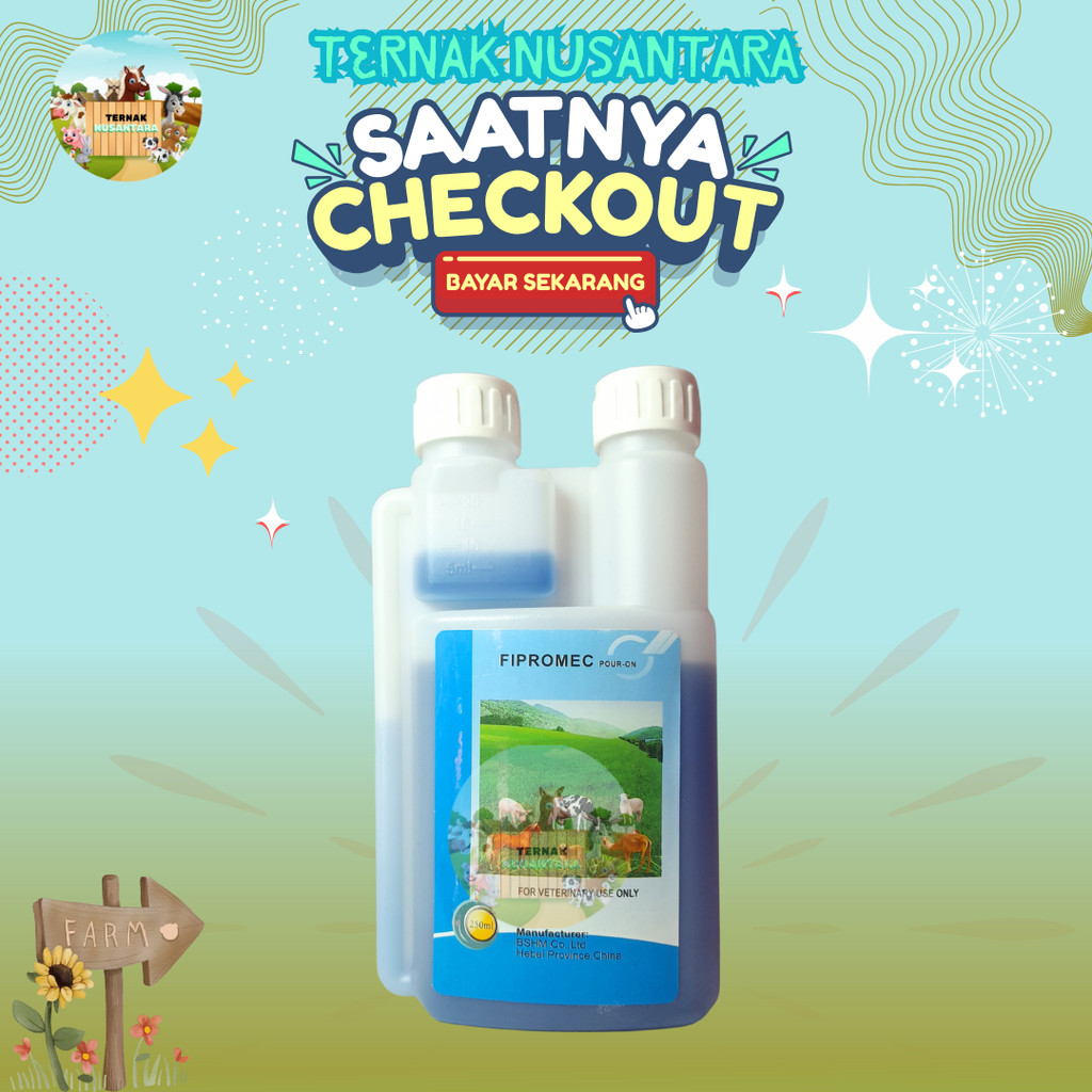 Jual FIPROMEC POUR ON 250 ML - Mencegah Cacing Kutu Scabies Tetes untuk ...