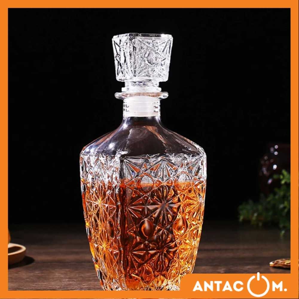 Jual Botol Whisky Decanter Glass Liquor Scotch Luxury Diamond 750ml ...