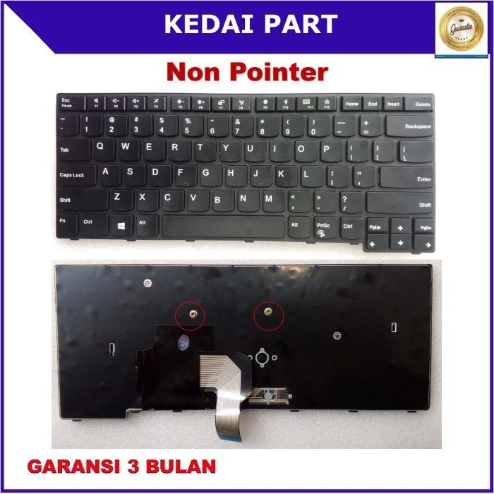 Jual Keyboard Lenovo Thinkpad E470 E475 E470c - Non Pointer | Shopee Indonesia