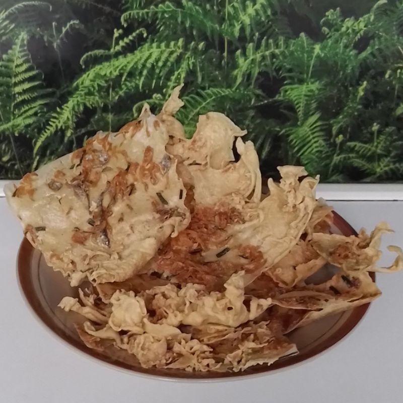 Jual Mirong Rempeyek udang rebon & ikan peyek rebon 150gr | Shopee ...