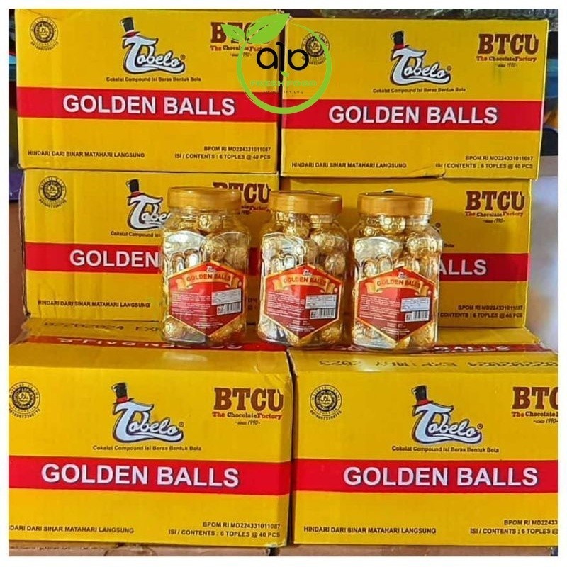 Jual TOBELO GOLDEN BALL ISI 40 | COKLAT TOBELO - BEST Fresh Food ...