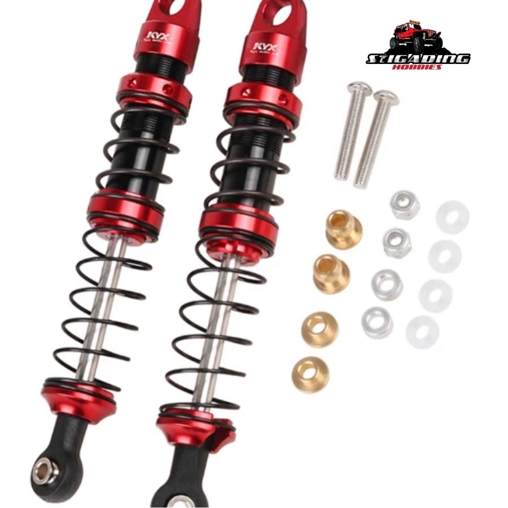 Jual 2Pcs KYX Metal Shock Absorber Dual Stage Spring 95mm | Shopee ...