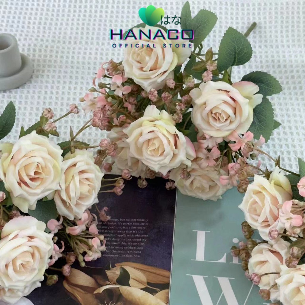 Jual HANACO - Bouquet bunga BKT 767 ZAMZAM Mawar Artifisial Dekorasi ...