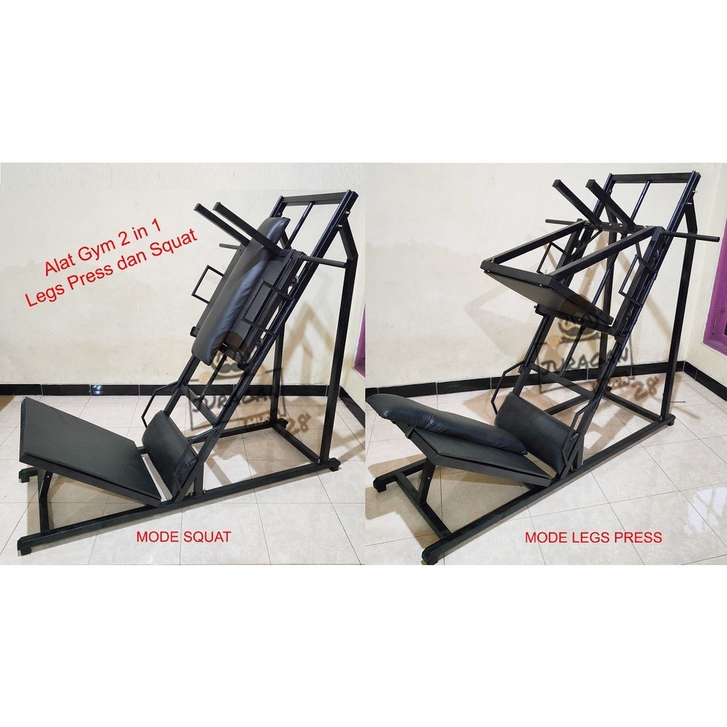 Jual Alat Gym 2 in 1 Legs Press dan Squat Murah Ekonomis | Shopee Indonesia