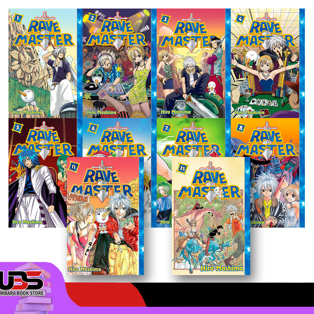 Jual Komik Rave Master Vol 1 - 35 by Hiro Mashima (English) | Shopee Indonesia