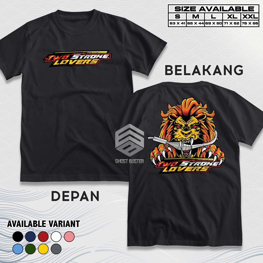 Jual Kaos Racing 2 Stroke Lovers Two Stroke 2 Tak Baju Distro Motor Herex Honda Gank Tshirt ...