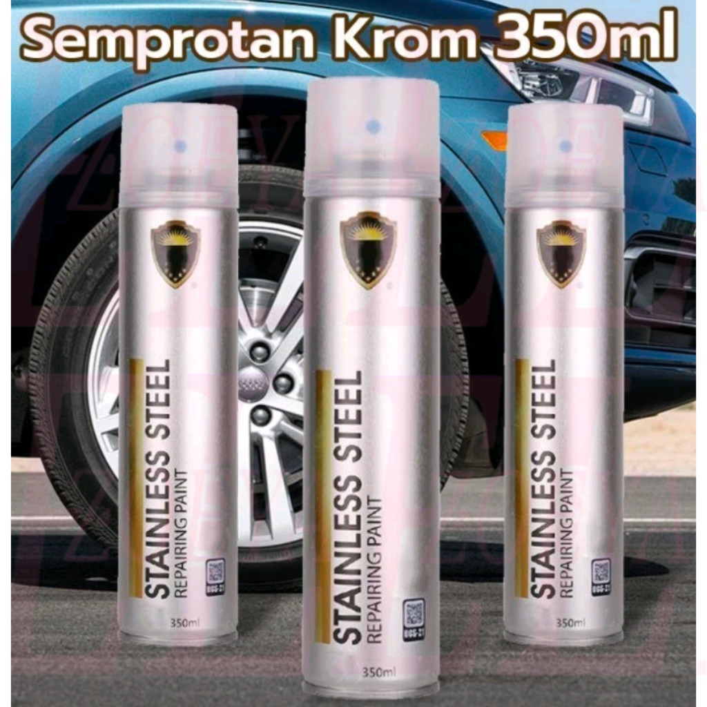 Jual Cat Semprot Krom 350 ML - Warna Krom Cat Logam Otomotif | Shopee ...