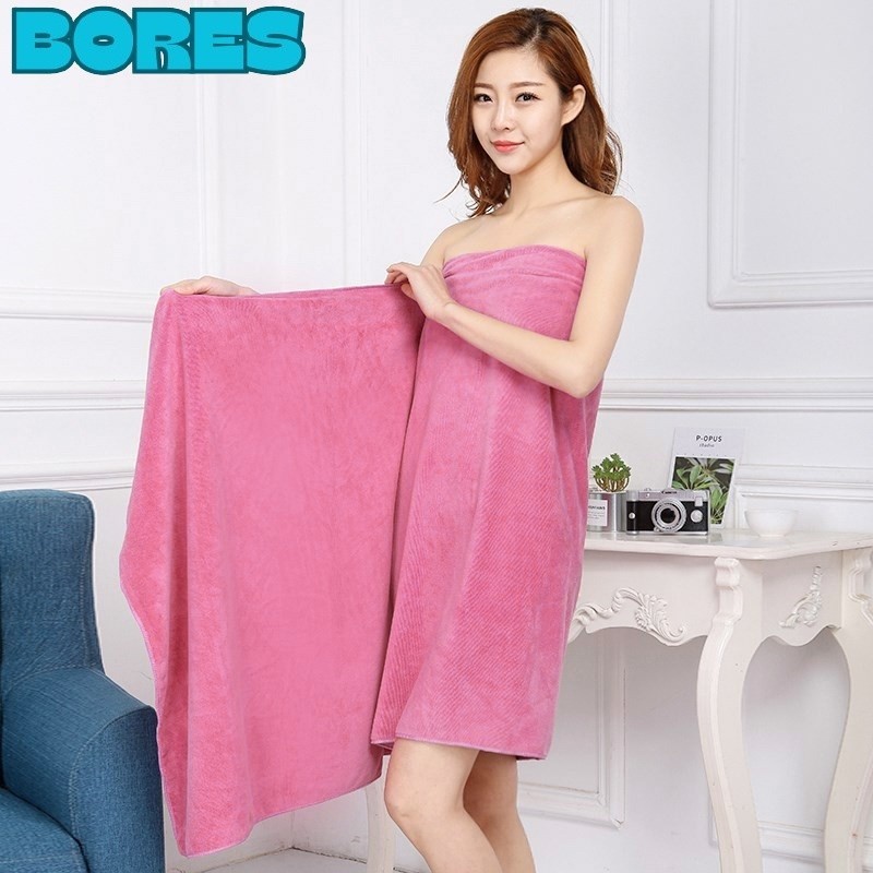 Jual BORES Handuk Mandi Polos 73 X 136 Cm Handuk Jumbo Dewasa ...