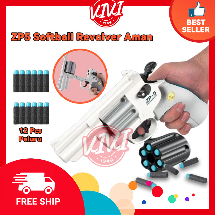 Jual Pistol Mainan Anak ZP-5 Pistol Peluru Lunak Yang Aman/Tembakan ...