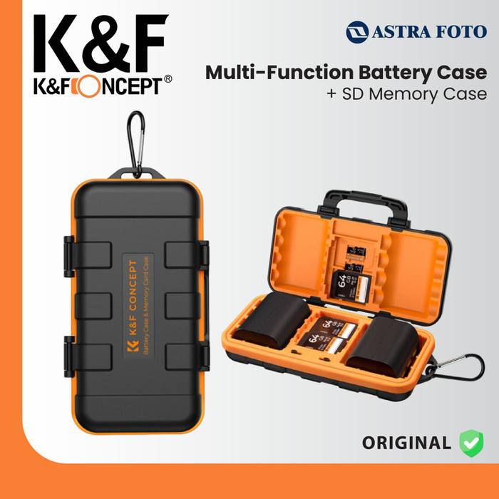 Jual KNF Concept Multi-Function Battery & SD Memory Case Waterproof K&F ...