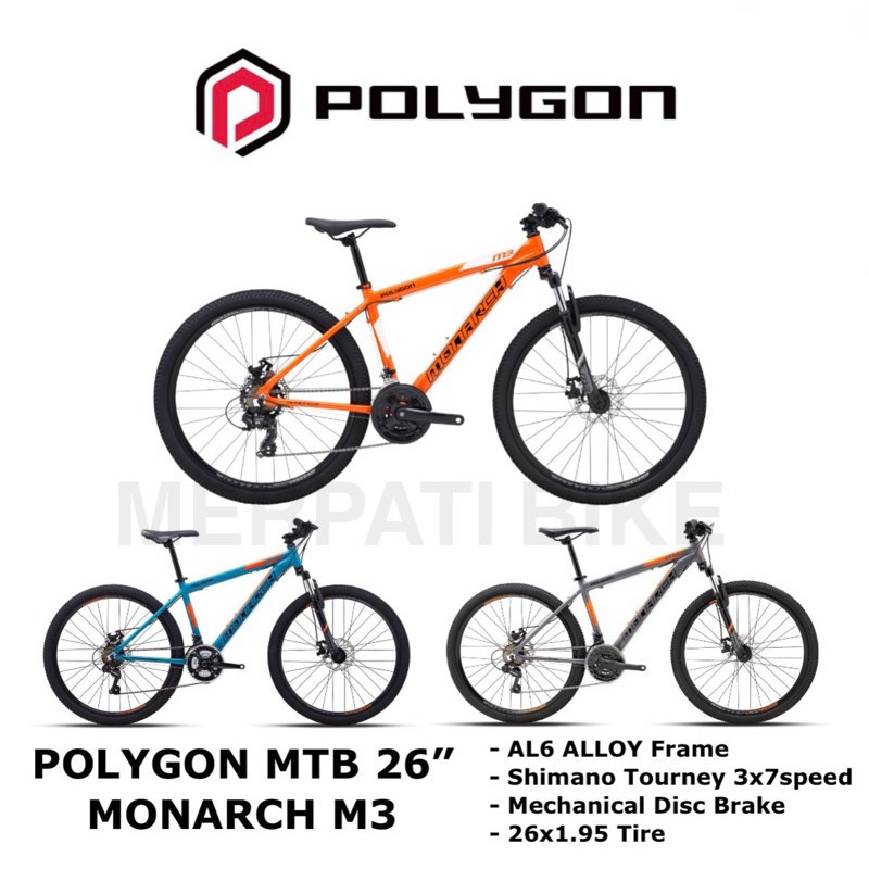 Jual Sepeda MTB Polygon Monarch M3 | Shopee Indonesia