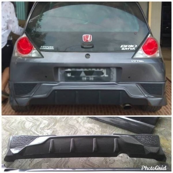 Jual Bodykit belakang diffuser brio mugen | Shopee Indonesia