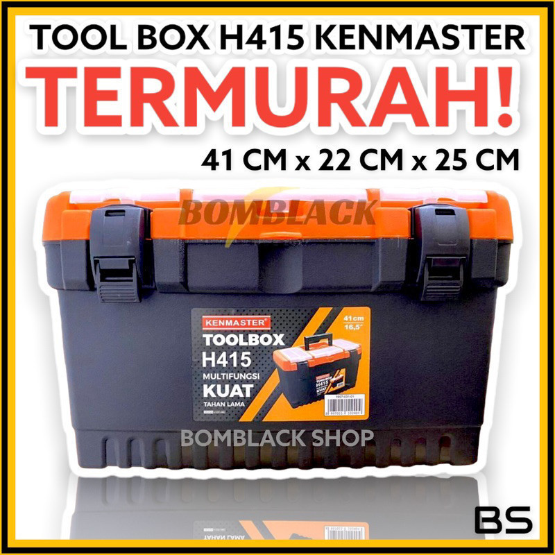 Jual NV65 KENMASTER Tool Box H 415 Toolbox Besar Tool Kit Tempat Kunci ...