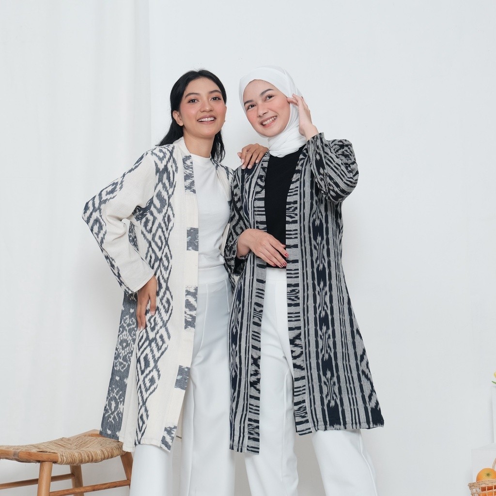 Jual OUTER MELA CARDIGAN TENUN ASLI TENUN WANITA TENUN TORAJA TENUN ...
