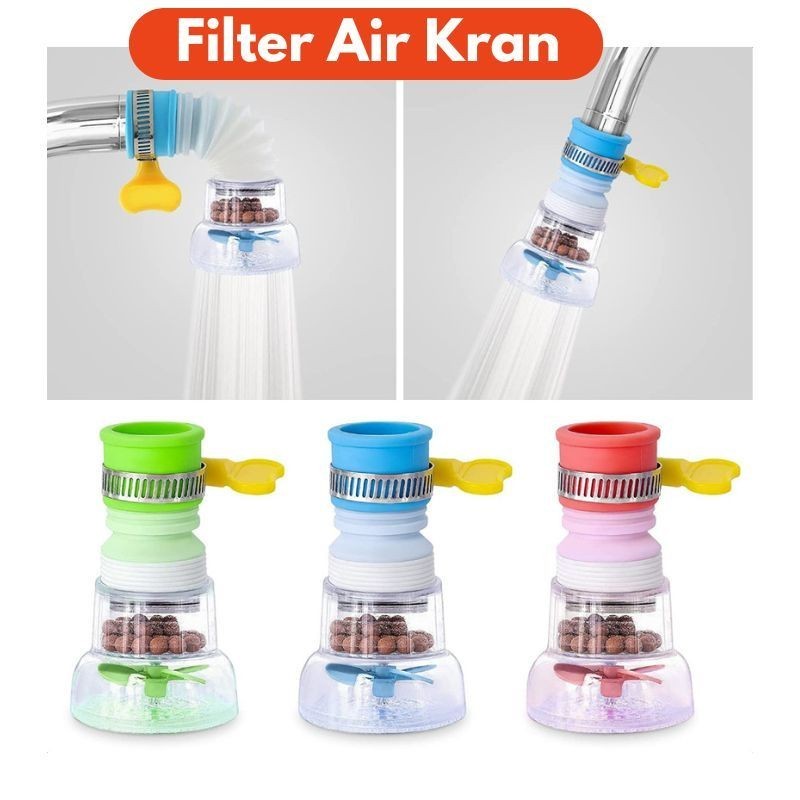 Jual Sambungan Kran Air Filter Saring Air Kran/Saringan Kran Air /Anti ...