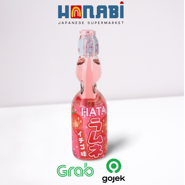 Jual Hata Ramune Strawberry 200ml - Minuman Soda Made In Japan | Shopee ...