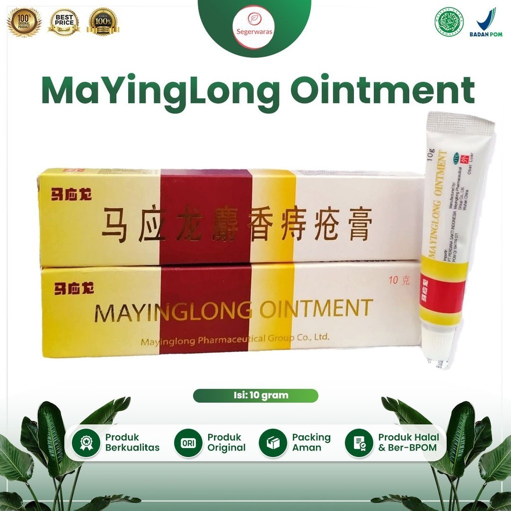 Jual Salep Obat Wasir Mayinlong Ma Yin Long Mainlong Ointment Original ...