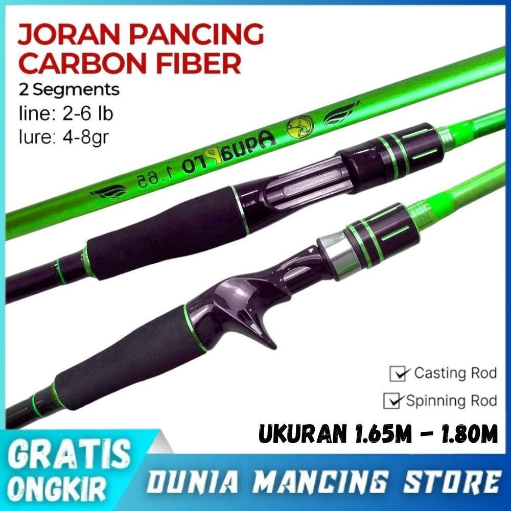 Jual Joran Tongkat Pancing JR013 Spinning Casting 1.65M-1.80M LureRod ...