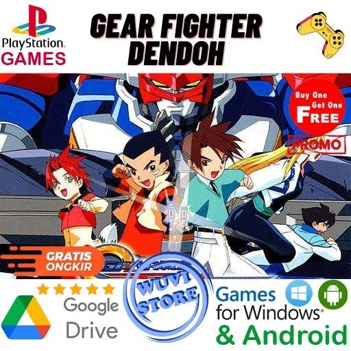 Jual Game PC Gear Fighter Dendoh Emulator PS1 | Bisa Main di Android atau PC | Beli 1 Gratis 1 ...